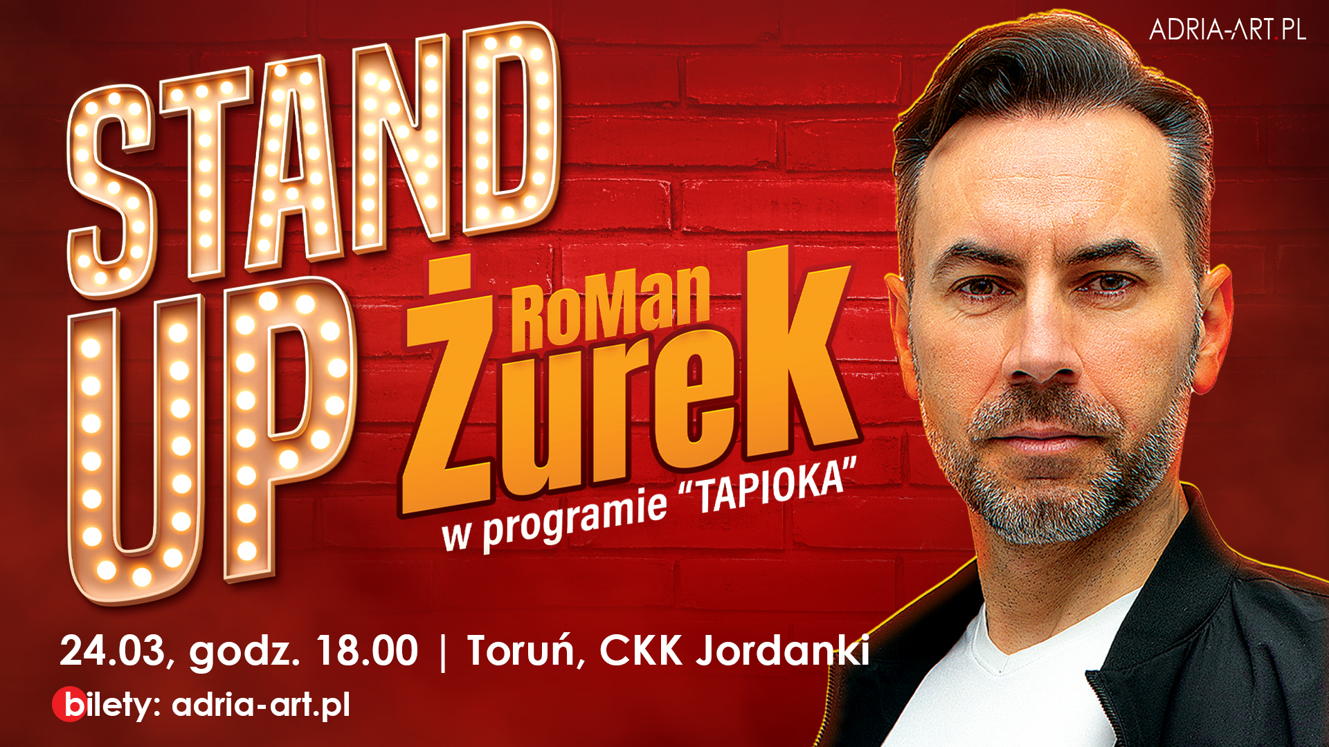 RoMan ŻUREK - Stand Up - program Tapioka - CKK Jordanki